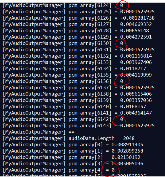 [2.1.6] Using GrabAudio() in AudioOutputManager to obtain 6 channel ...