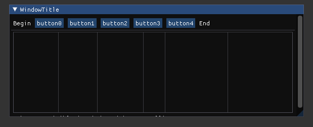 Imgui Widget After Table Not Visible In Frame Without Scrolling · Issue