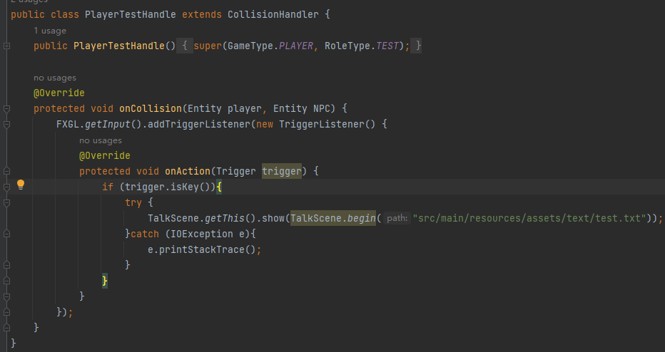 why i add triggerListener to the handle failed · Issue #1267 · AlmasB ...