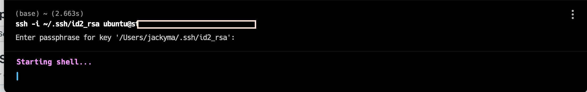 Starting shell... hanging on ssh · Issue #922 · warpdotdev/Warp · GitHub