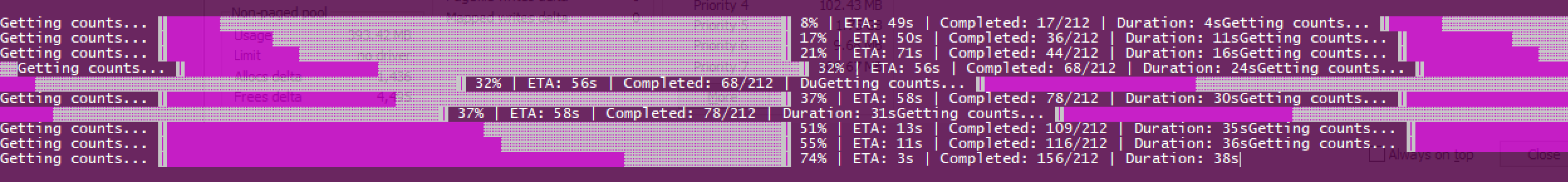 Progress bar duplicated on command line · Issue #12 · npkgz/cli-progress · GitHub