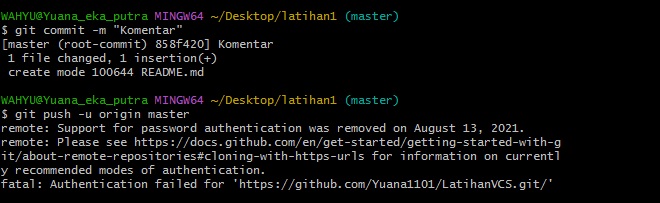 GitHub - Yuana1101/LatihanVCS