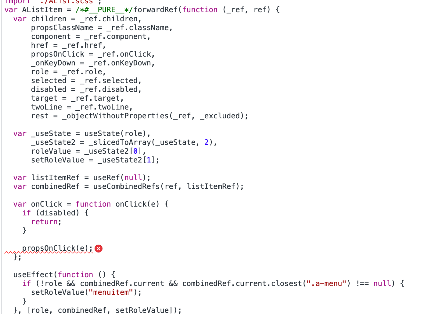 Alistitem Containing Atextinput Throwing Error When No Click Action Assigned · Issue 93 · Cisco 