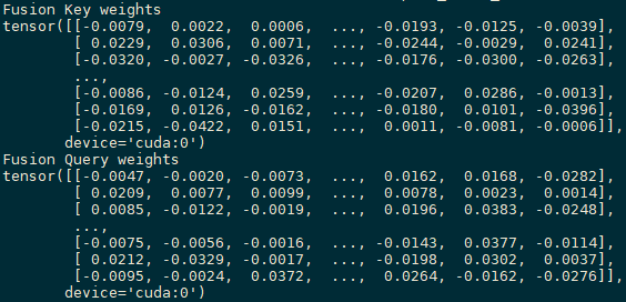 Loading custom adapters and 'output_attentions' for AdapterFusion ...