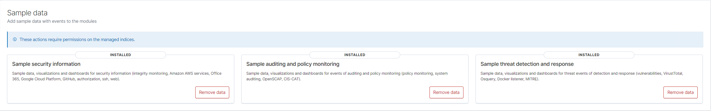 can't remove sample Data · Issue #16041 · wazuh/wazuh · GitHub