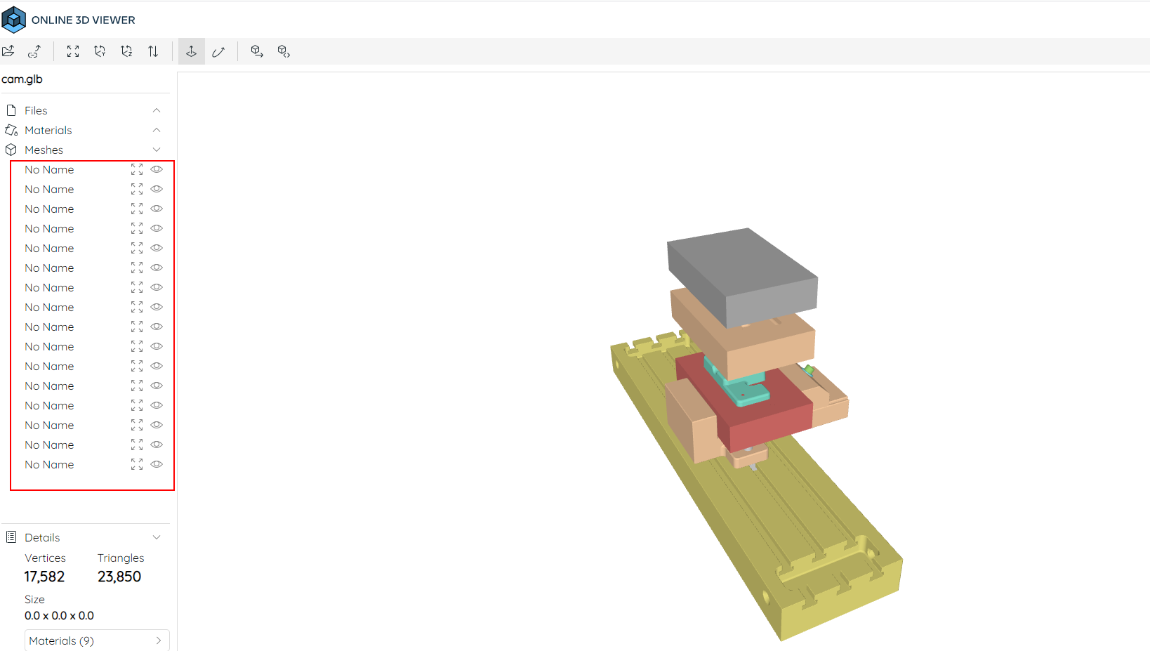 There is a problem with the mesh name · Issue #84 · kovacsv/Online3DViewer · GitHub