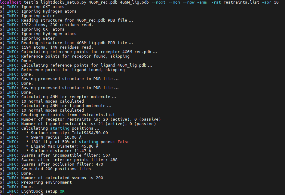 Swarm number remains 400 after using residue restraints · Issue #48 · lightdock/lightdock · GitHub