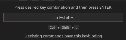 keybinding for period displays as less-than in table view · Issue #190538 · microsoft/vscode ...