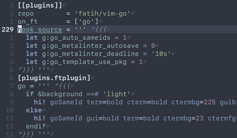 GitHub - delphinus/vim-toml-dein