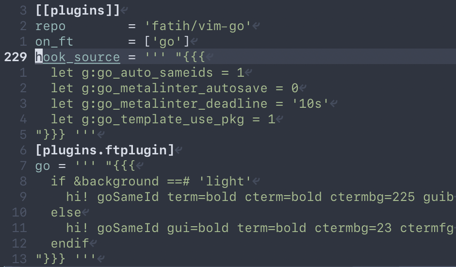 GitHub - delphinus/vim-toml-dein