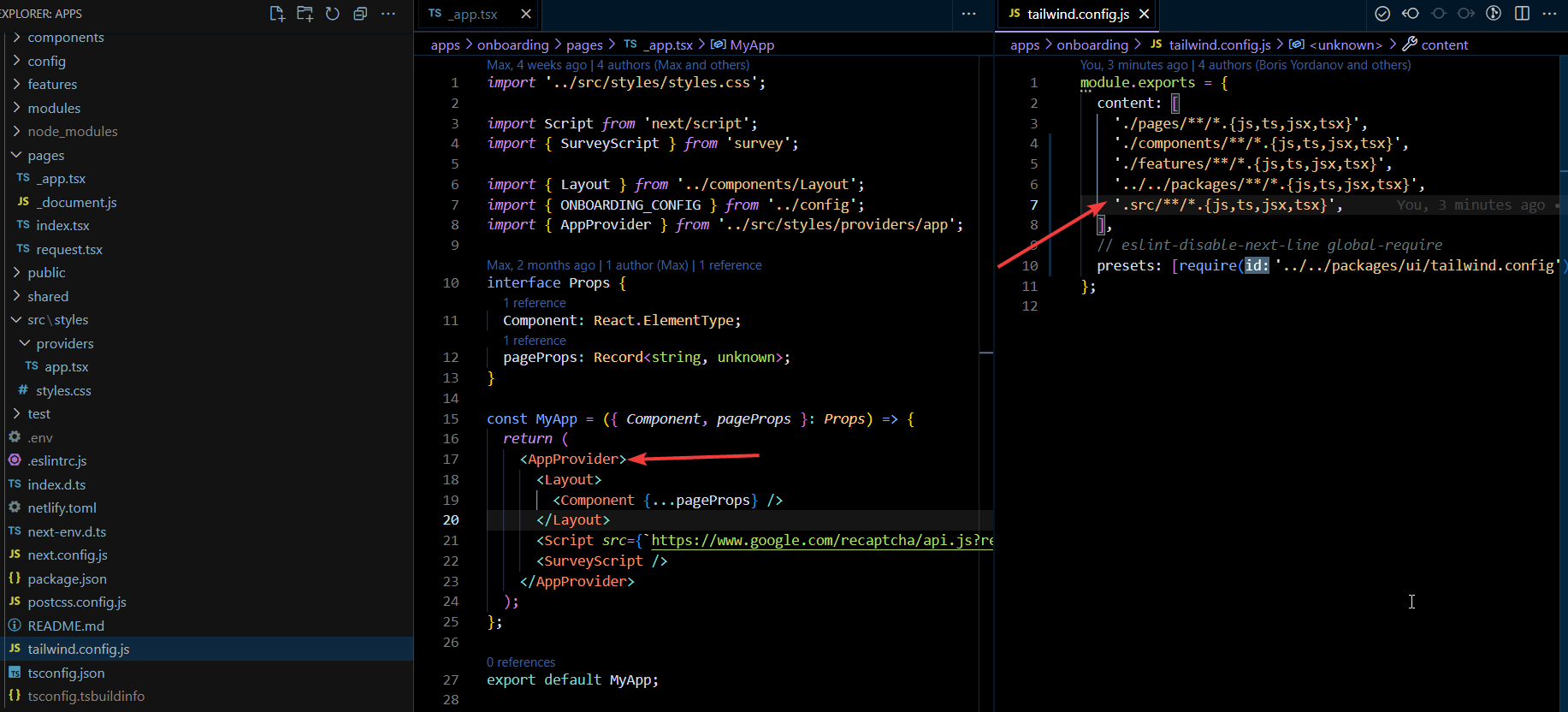 Tailwind not loading in dynamic Next.js · Issue #5550 · firebase/firebase-tools · GitHub