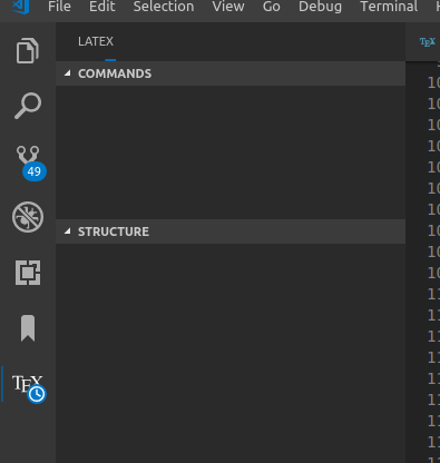 LaTeX-Workshop: Activating Extension failed