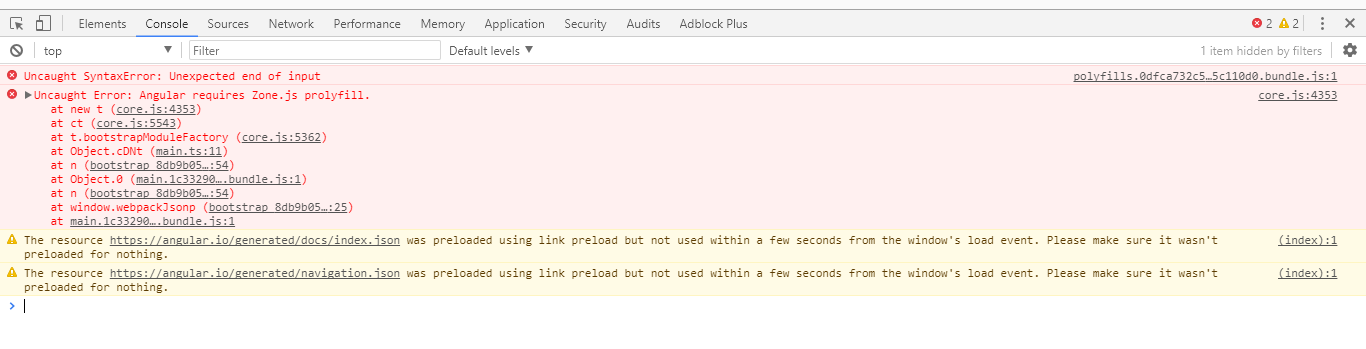 Docsaio Is Not Opening · Issue 3571 · Angular · Github 