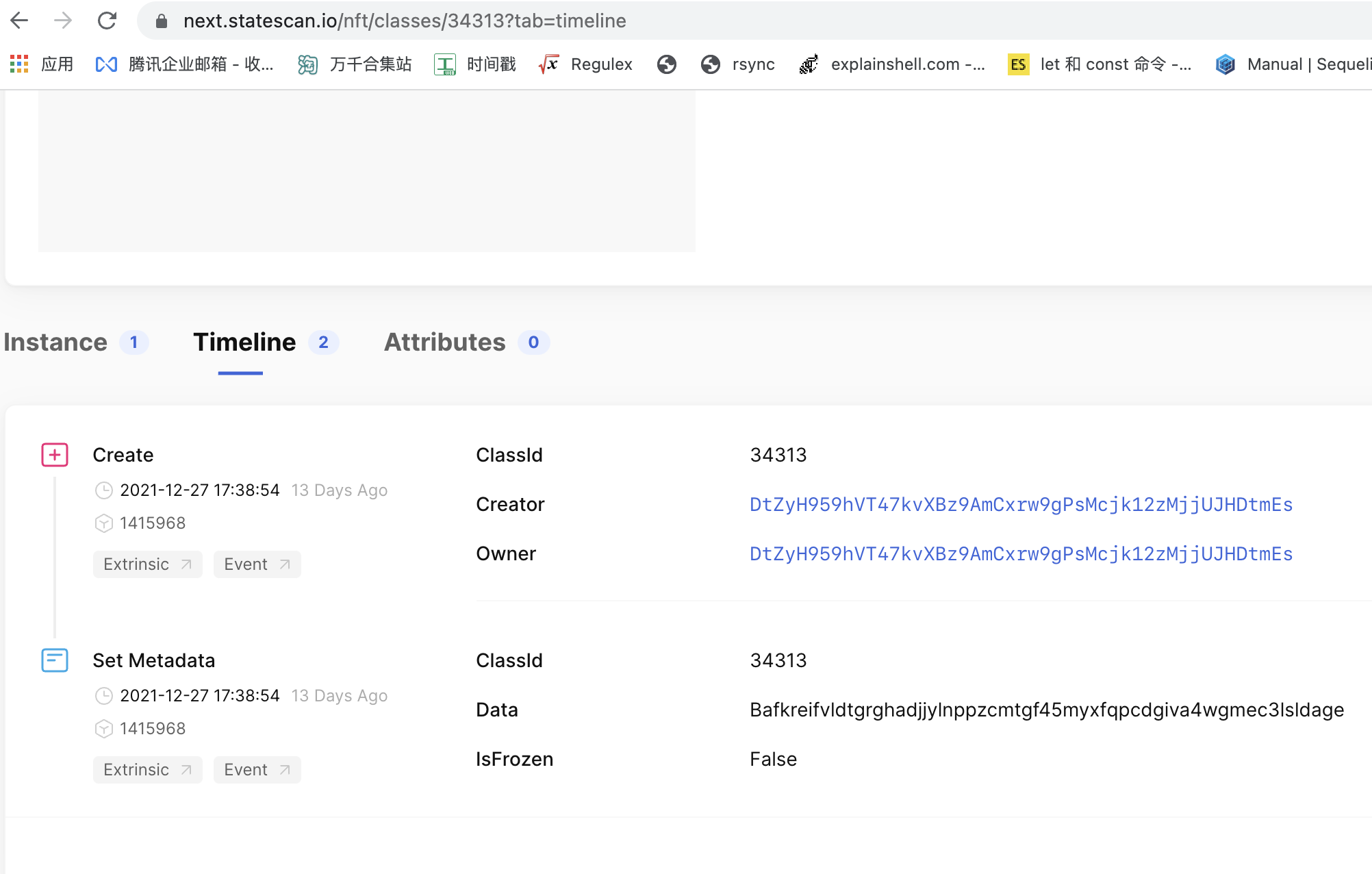 NFT Metadata#data should be converted to string from hex · Issue #992 · opensquare-network ...