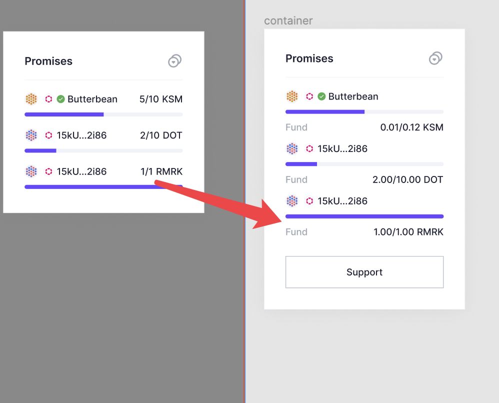 New Promise Card Layout · Issue 158 · Opensquare Network Paid Qa · Github