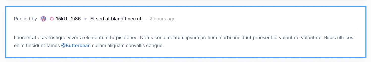 Implement Discussion Message Template · Issue 216 · Opensquare Networkpaid Qa · Github