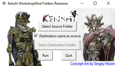 GitHub - KoukatsuMahoutsukai/Kenshi-WorkshopMod-Folders-Renamer: This tool automatically renames ...