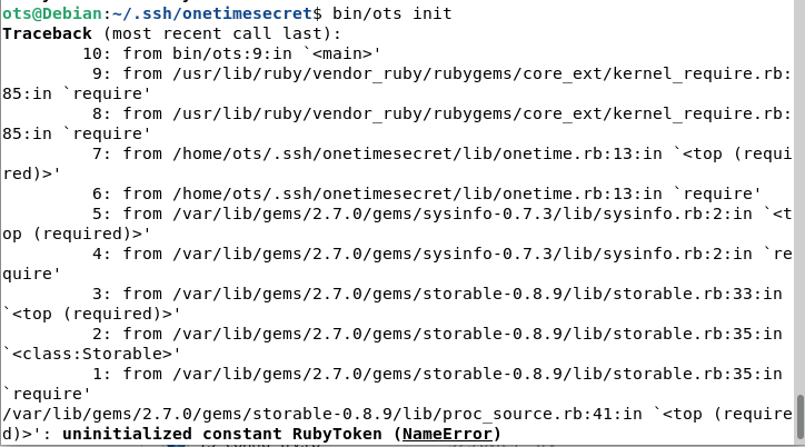 Can't Install · Issue #220 · onetimesecret/onetimesecret · GitHub