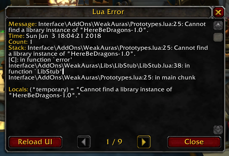 WA not load · Issue #437 · WeakAuras/WeakAuras2 · GitHub