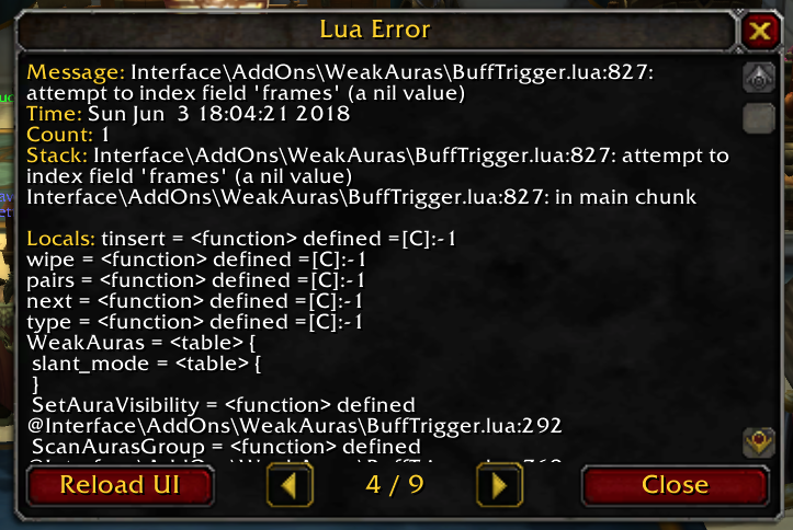 WA not load · Issue #437 · WeakAuras/WeakAuras2 · GitHub