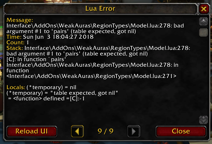 WA not load · Issue #437 · WeakAuras/WeakAuras2 · GitHub