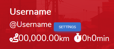 On the Profilepage, position the "Settings" button in the center. · Issue #1464 · Traewelling ...