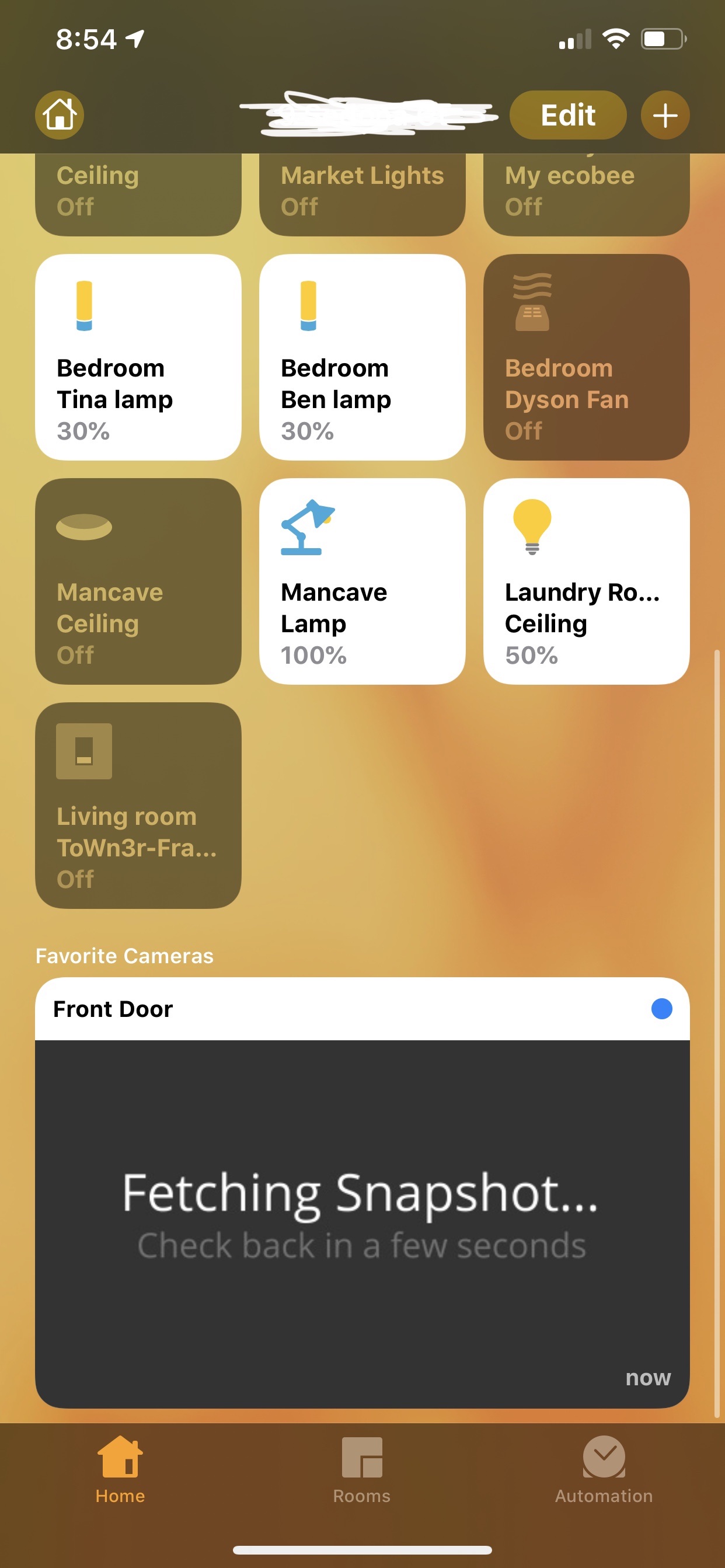 Home App says Fetching snapshot before loading still. · Issue #351 · dgreif/ring · GitHub