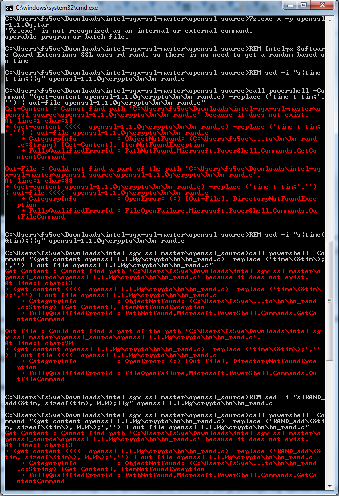 Build Configuration · Issue #26 · intel/intel-sgx-ssl · GitHub
