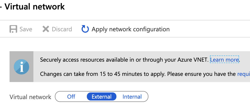 Api management's vnet configuation is reset after applying policy update to Api management ...