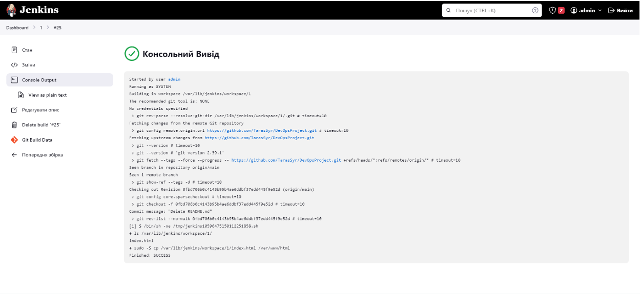 GitHub - TarasSyr/DevOpsProject