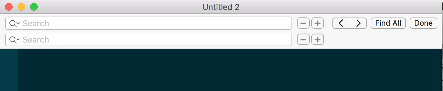 UI for Multiple Search Queries · Issue #251 · xi-editor/xi-mac · GitHub