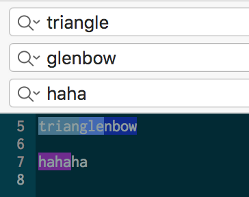 UI for Multiple Search Queries · Issue #251 · xi-editor/xi-mac · GitHub