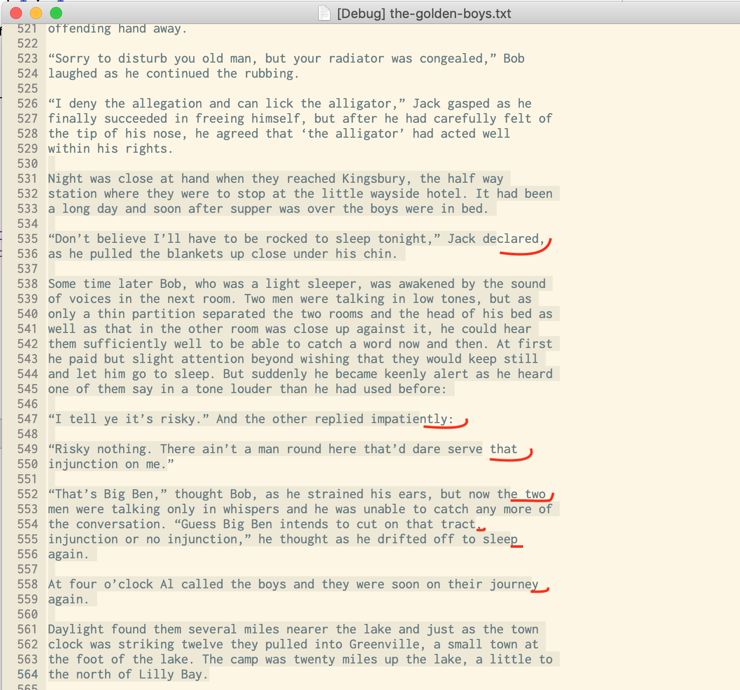 Selections sometimes not rendered at the end of the line · Issue #434 · xi-editor/xi-mac · GitHub