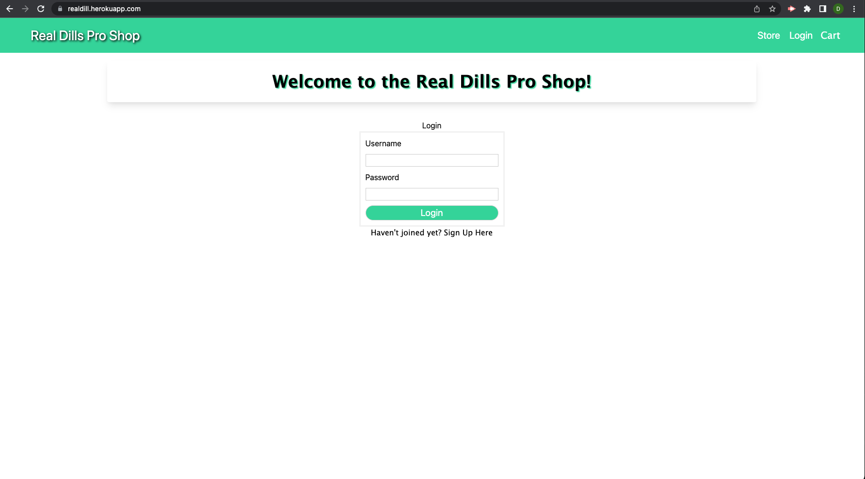 GitHub - domconf/Real-Dill-Pro-Shop
