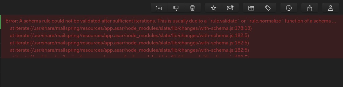 Critical Bug: Mail preview crashes · Issue #1437 · Foundry376/Mailspring · GitHub