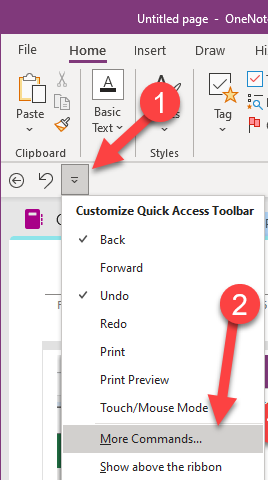 Documentation suggestion - Quick Access Toolbar · Issue #1119 · stevencohn/OneMore · GitHub