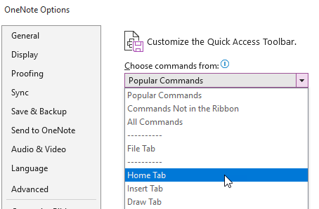 Documentation suggestion - Quick Access Toolbar · Issue #1119 · stevencohn/OneMore · GitHub