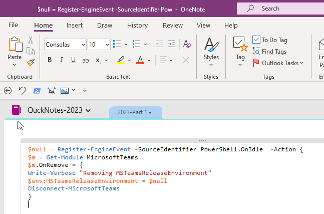 Documentation suggestion - Quick Access Toolbar · Issue #1119 · stevencohn/OneMore · GitHub