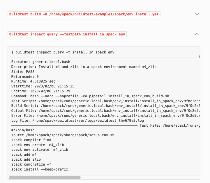 Docs T Instead Of Testpath In Query Outputs Of Buildspec Tutorial · Issue 1517 