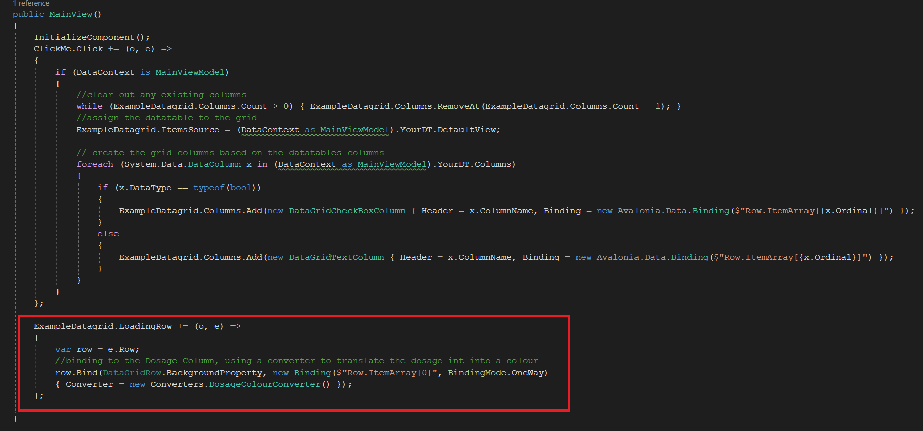 How do I bind my data into it · AvaloniaUI Avalonia · Discussion #12641 · GitHub