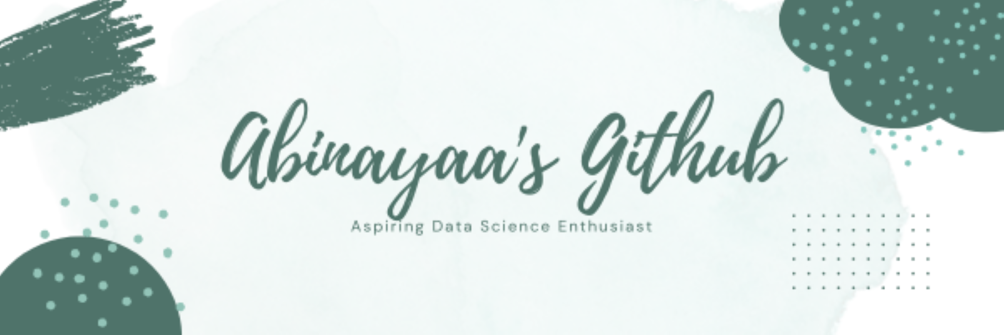 iAbinayaa (Abinayaa M.K) · GitHub