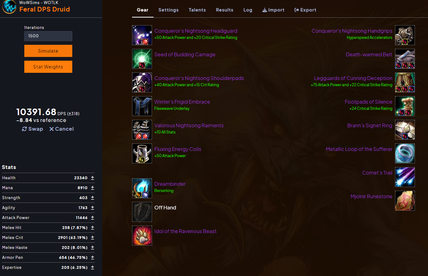 Hit from Socket Bonus not active · Issue #3062 · wowsims/wotlk · GitHub