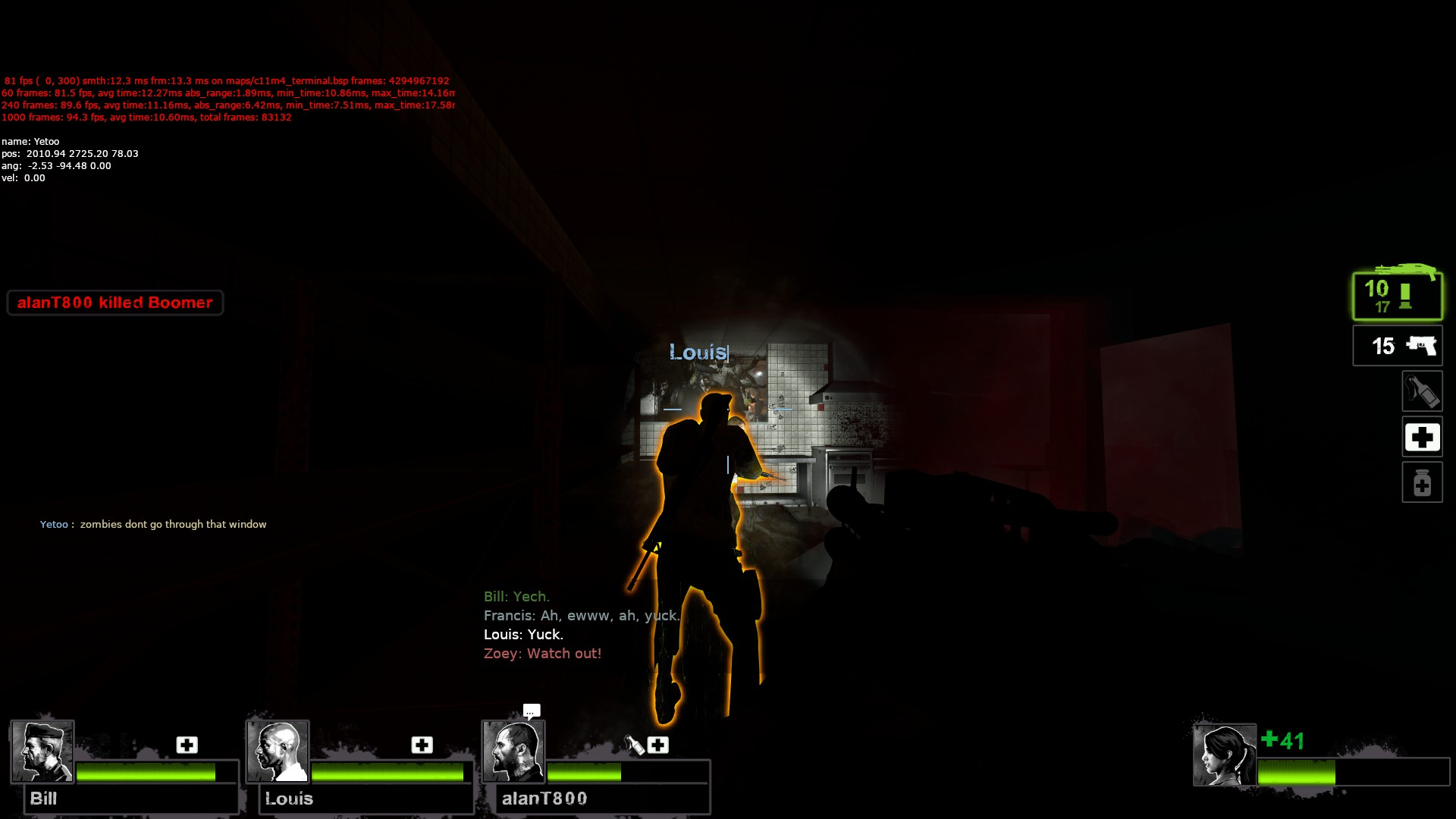 [L4D2] Common infected are mostly unable to go through kitchen window ...