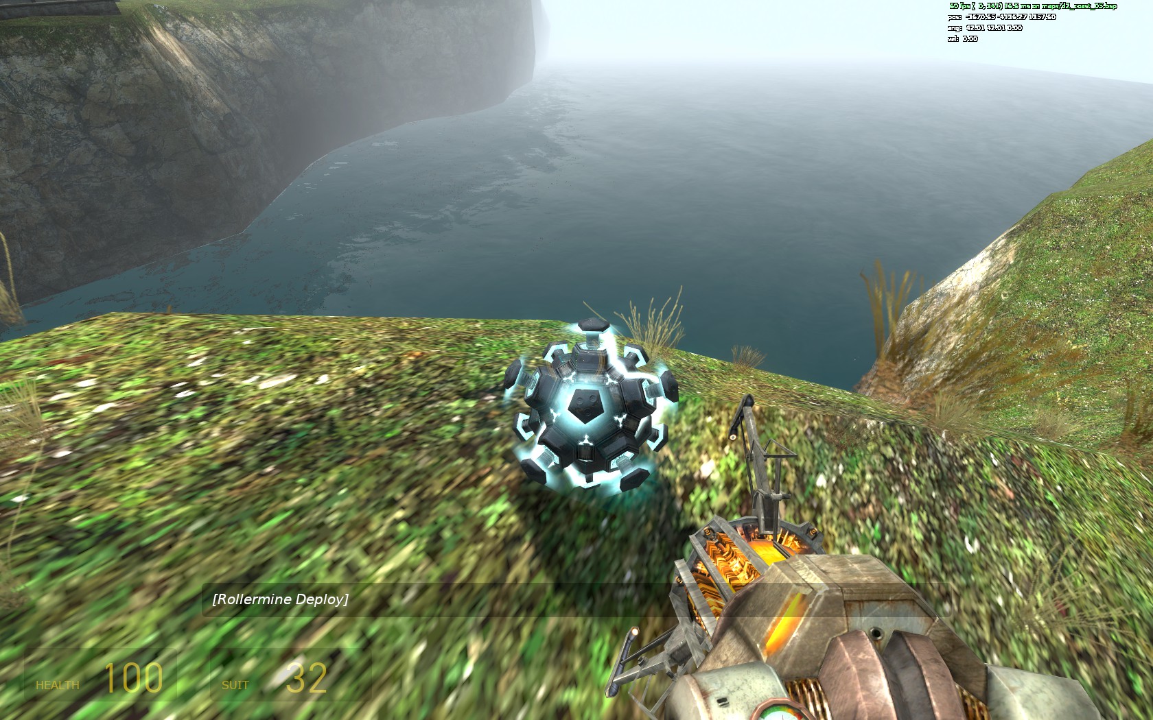 [HL2] Rollermines stopped by invisible wall on hill with initial ...