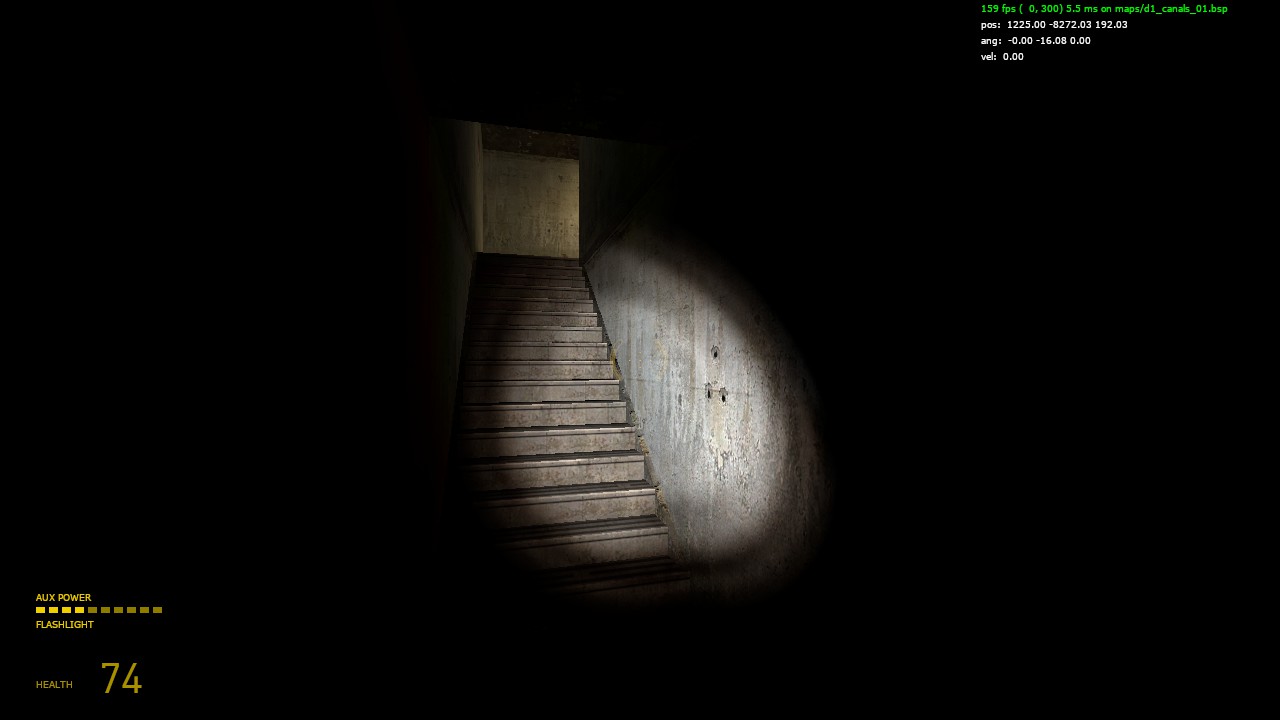 [HL2] Beginning stairs in Route Kanal chapter has invisible wall if ...