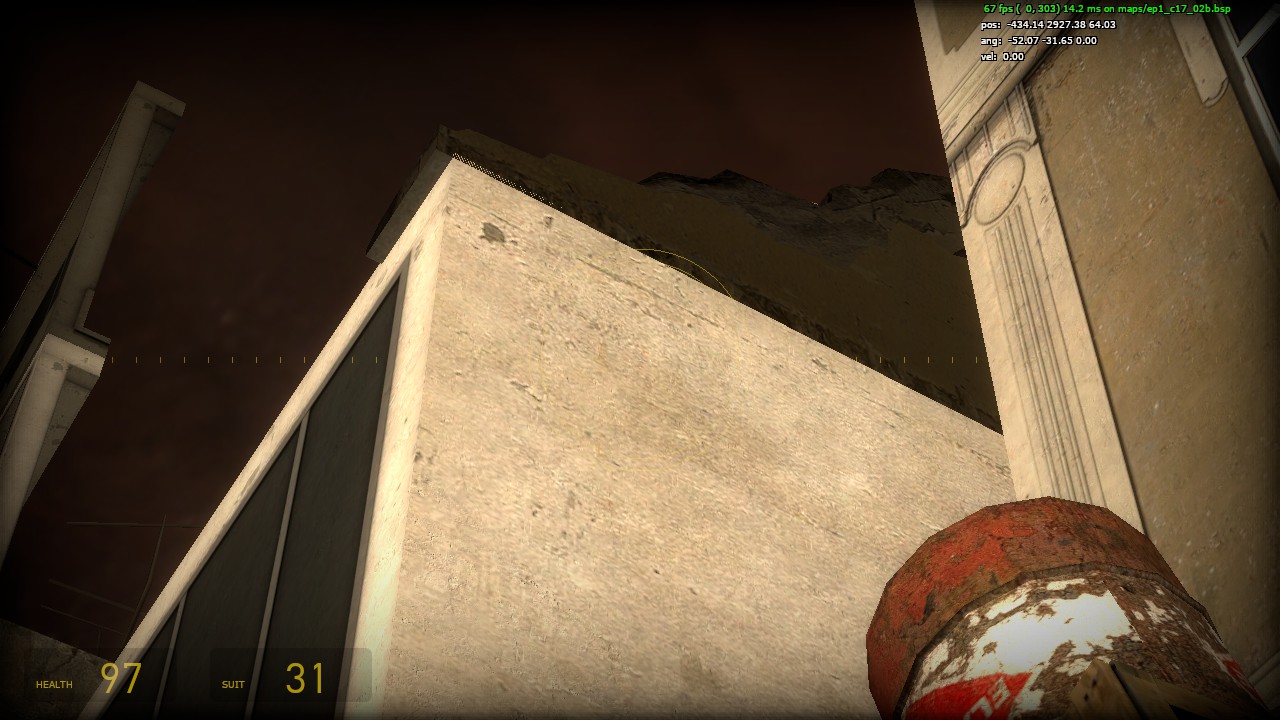 [EP1] Building wall and destroyed wall texture clipping (ep1_c17_02b) · Issue #3018 ...