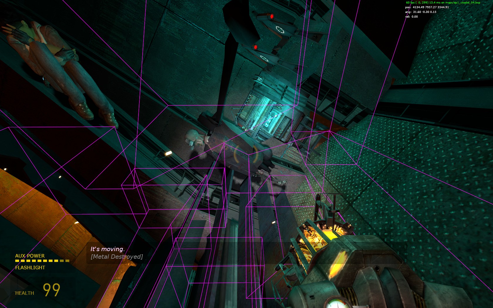 [EP1] Stalker pod that pins Alyx against the wall resets to its initial ...