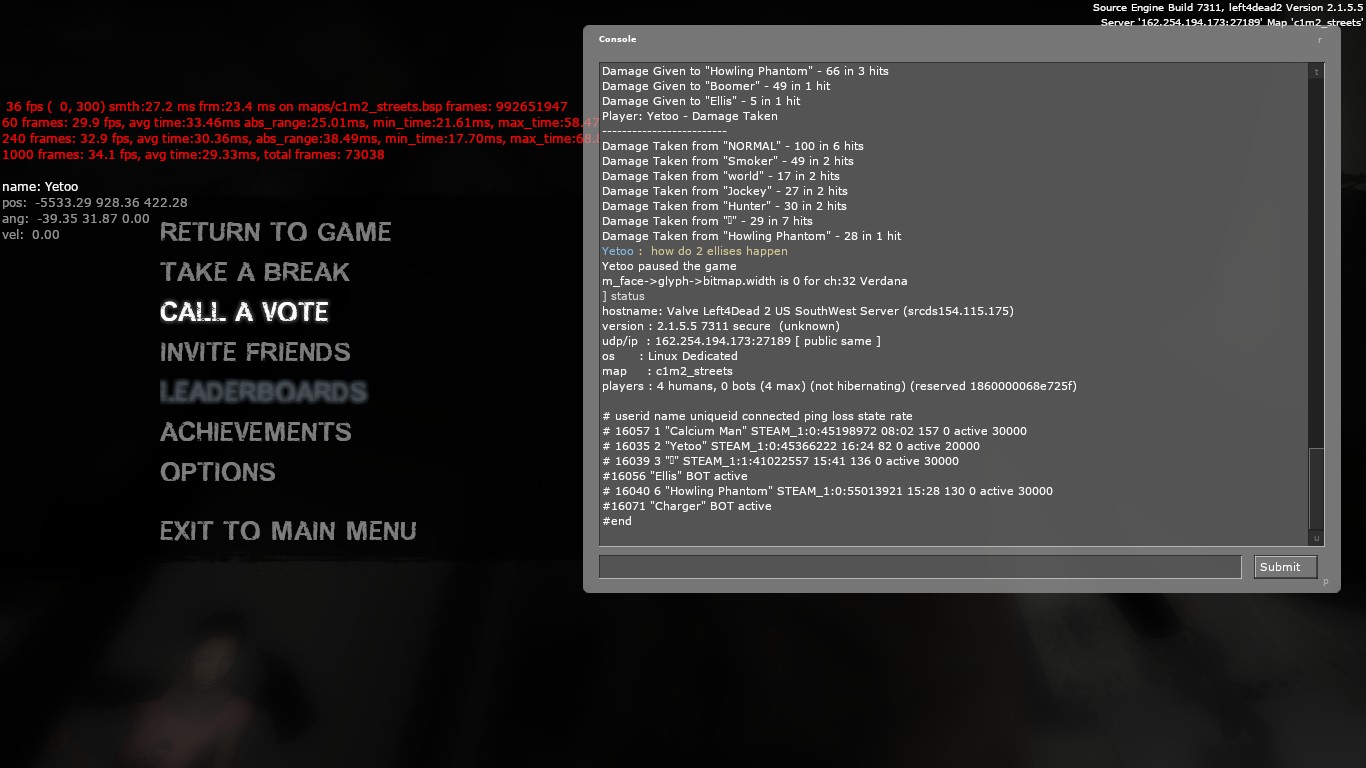 [L4D2] Bot remains even when 4th player joined game/lobby · Issue #3101 ...