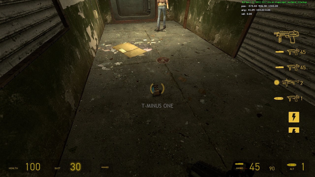 [EP2] Charger falls out of spawn if Chapter 7: T-Minus One is started ...