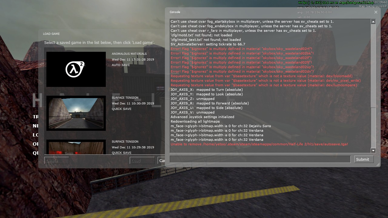 [HL:S] [HL2] [LC] [EP1] [EP2] [Portal 1] Autosave thumbnail not ...